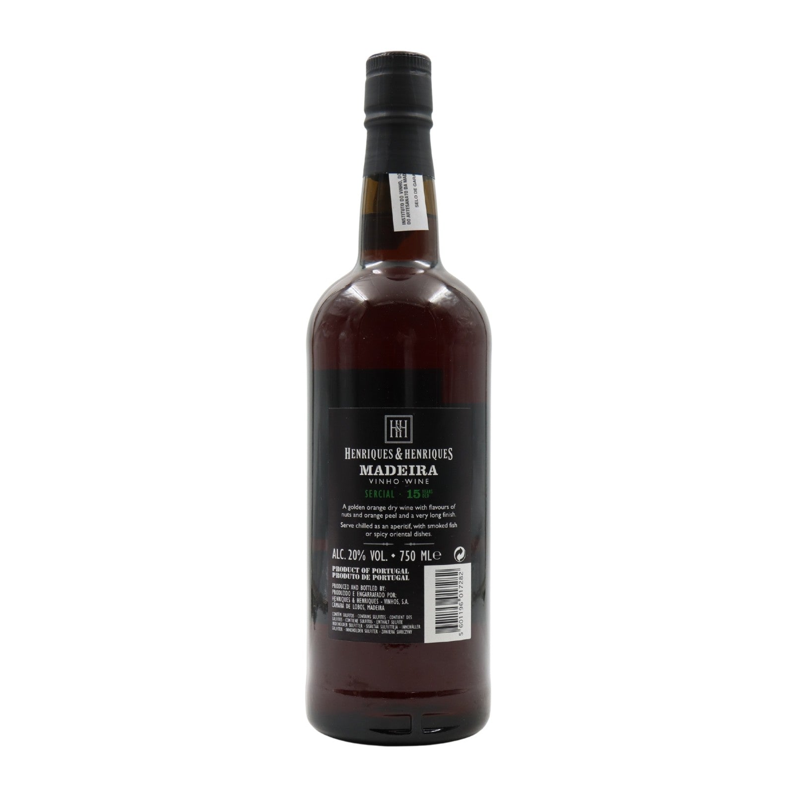 Henriques Henriques Sercial 15 anos Madeira – Portucale Fine Wines